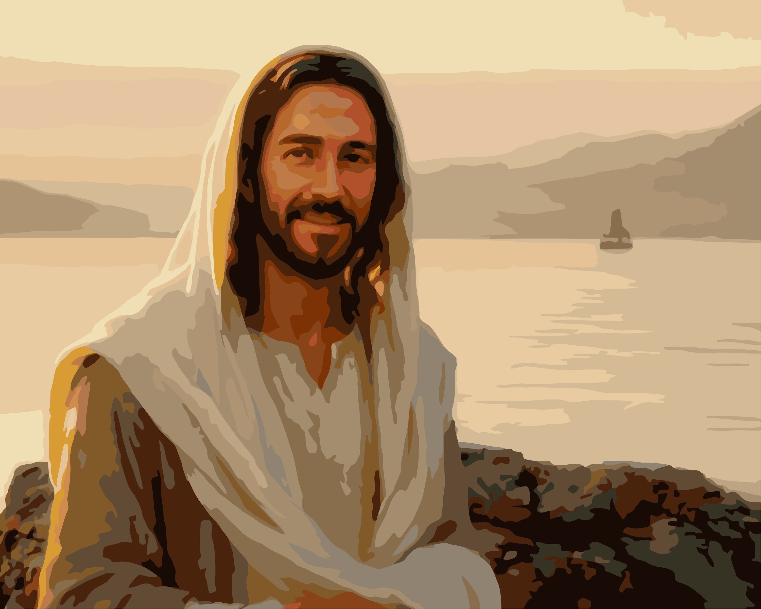 Be Still | Paint By Number – LDS Paint By Numbers