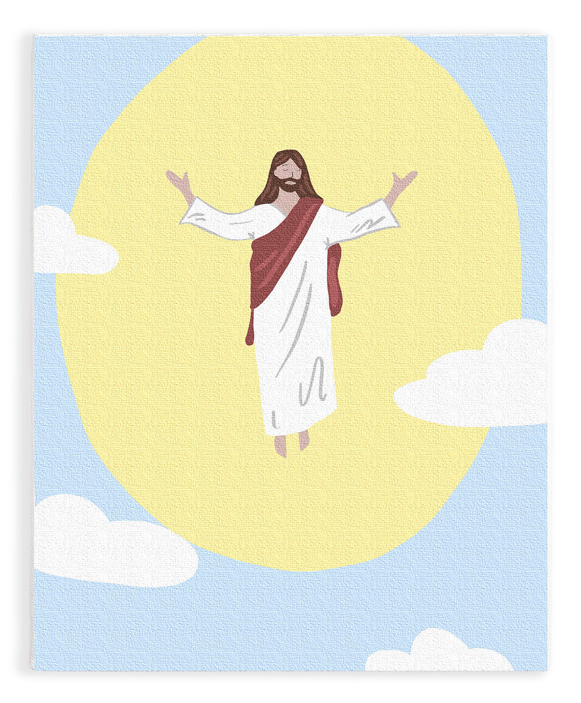 Ascension | Paint by Number Kit for Kids – LDS Paint By Numbers